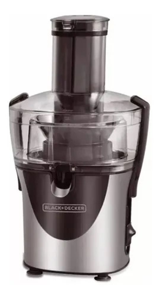 Juguera Eléctrica Black and Decker Jm8000sbd Negra Y Plata 220v