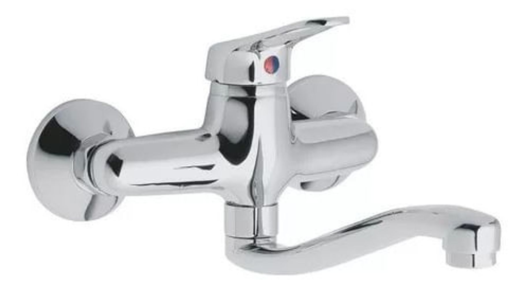 Grifo De Cocina Monocomando FV Arizona 0406/B1 Cromo P/Pared