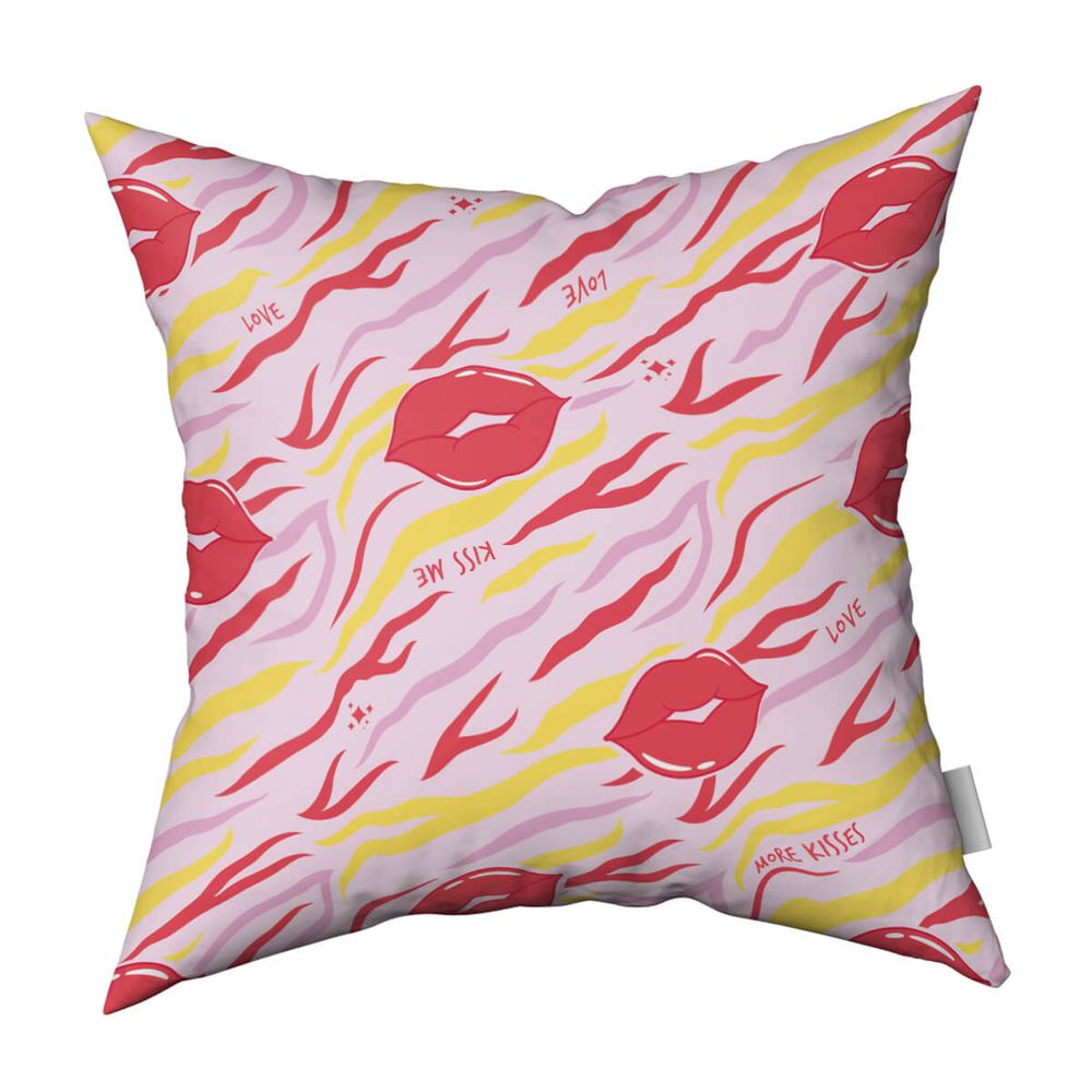 Almohadon 40x40 cm Labios