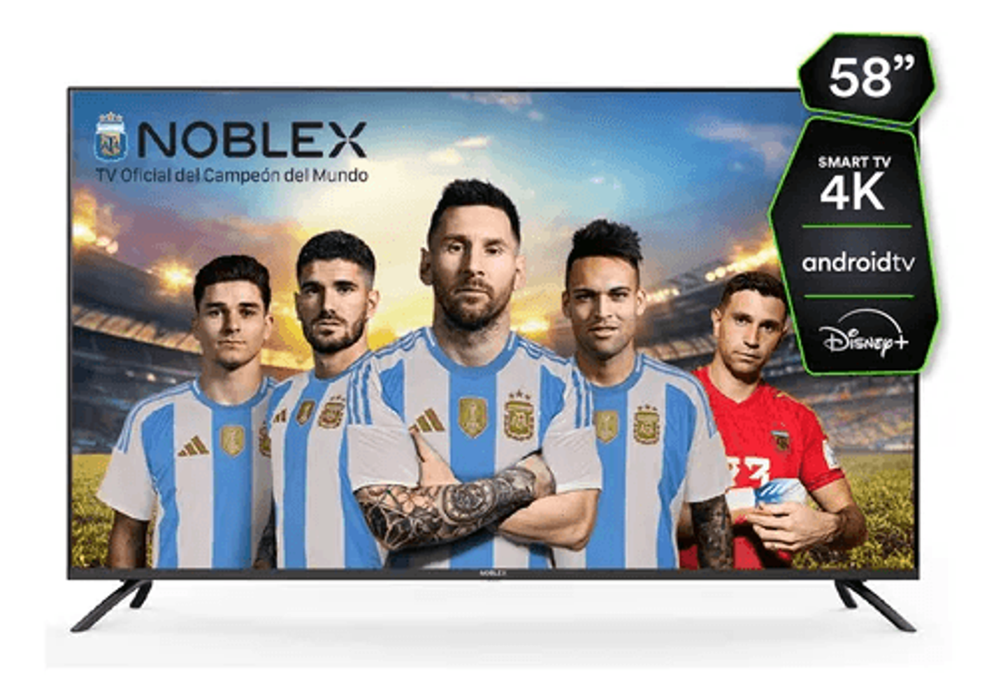 Smart Tv Noblex Db58x7550 Led Android Tv 4k 58 Pulgadas