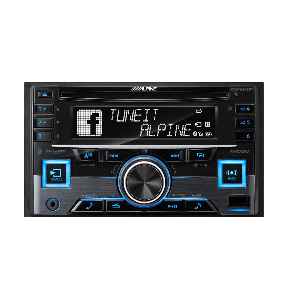 Autoestéreo Alpine CDE-W265BT
