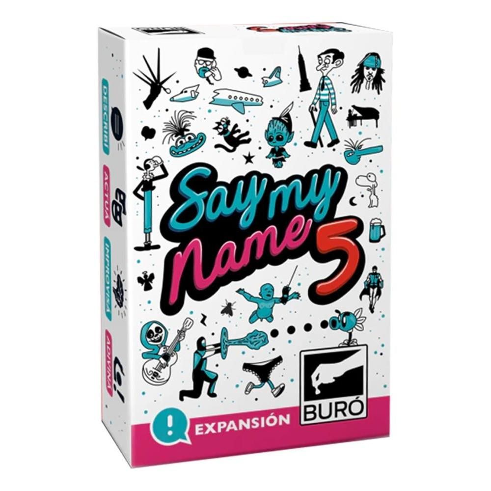 Juego De Mesa Say My Name 5 (expansion)