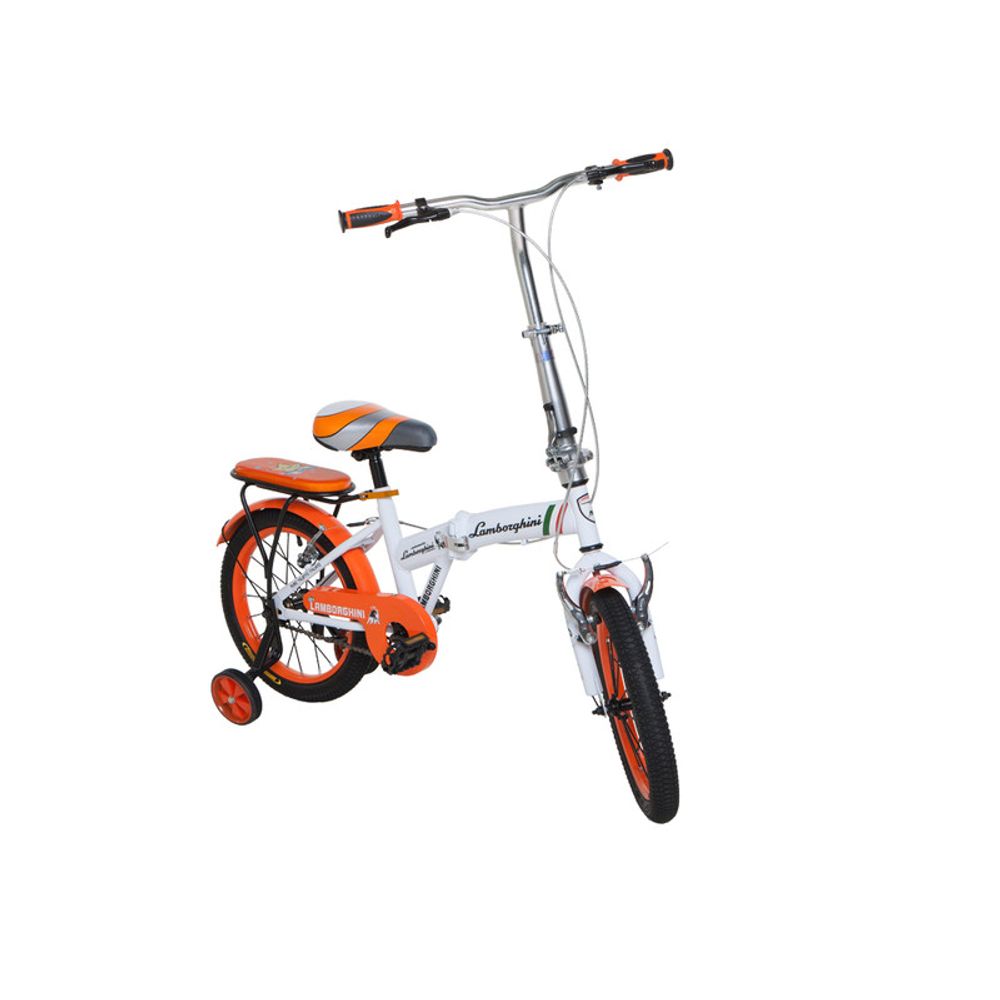 Bicicleta Plegable Lamborghini Rodado 16 Blanco