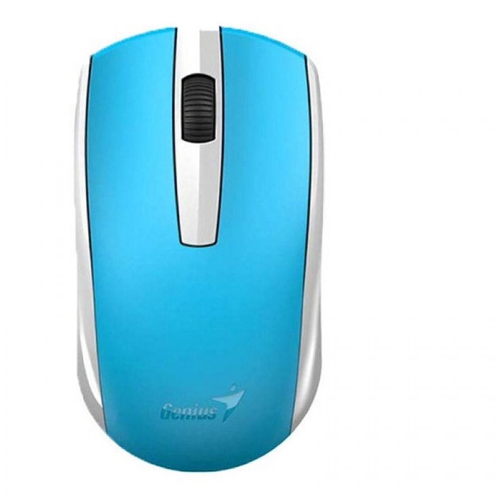 Mouse Genius Eco-8100 Wireless Blue Recargable