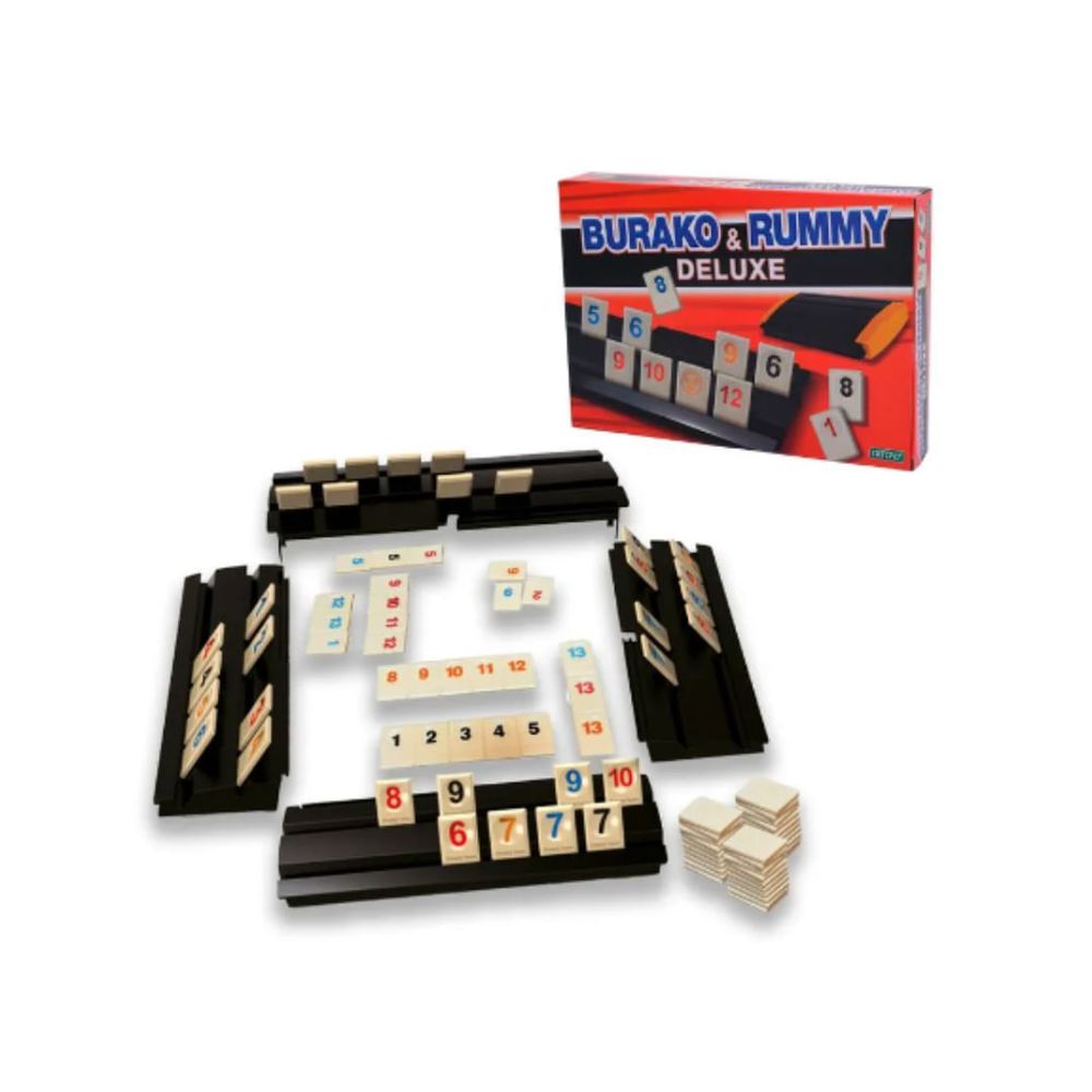 Juego De Mesa Burako Y Rummy Edición Deluxe