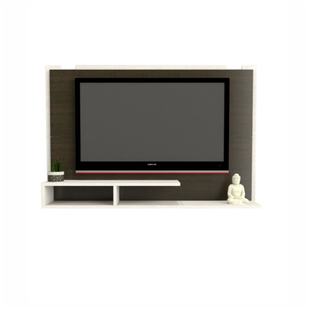 Panel Lcd Led Tv Rack 1041 Flotante c/ Soporte hasta Tv 52 Wengue con ...