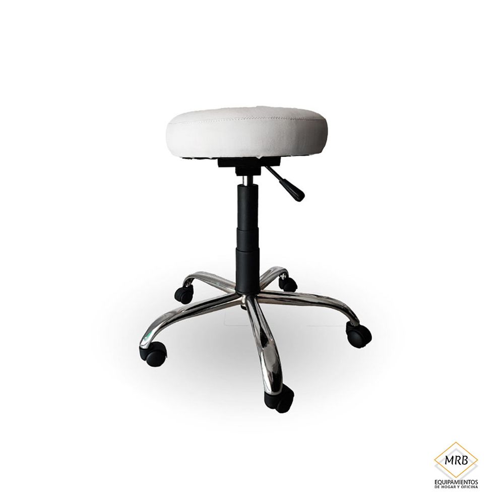 Taburete Banqueta Base Cromada Giratorio