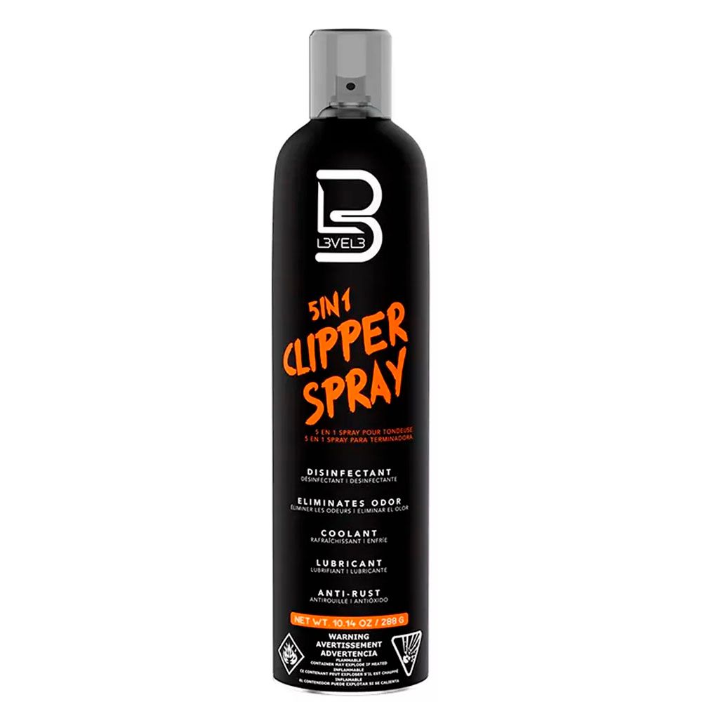 Level 3 Spray Para Maquina Lubricante Barberia 5 En 1 288 Gr