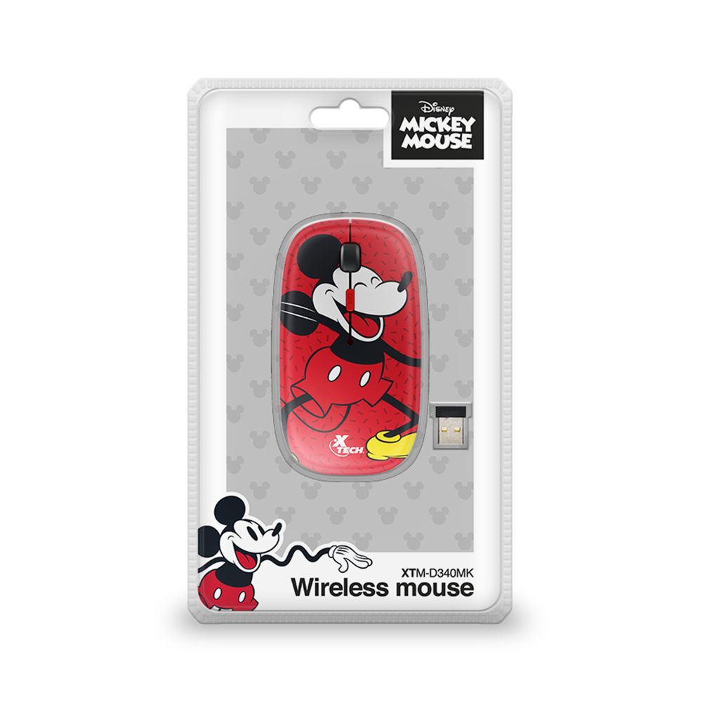Mouse X-Tech Mickey Rojo