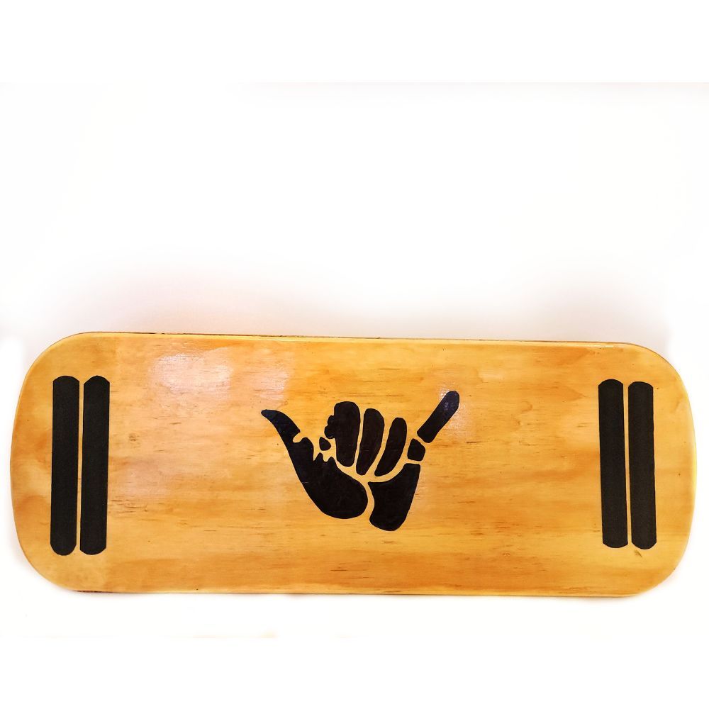 Tabla de Equilibrio Bow Balance Board con Rodillo Reciclado