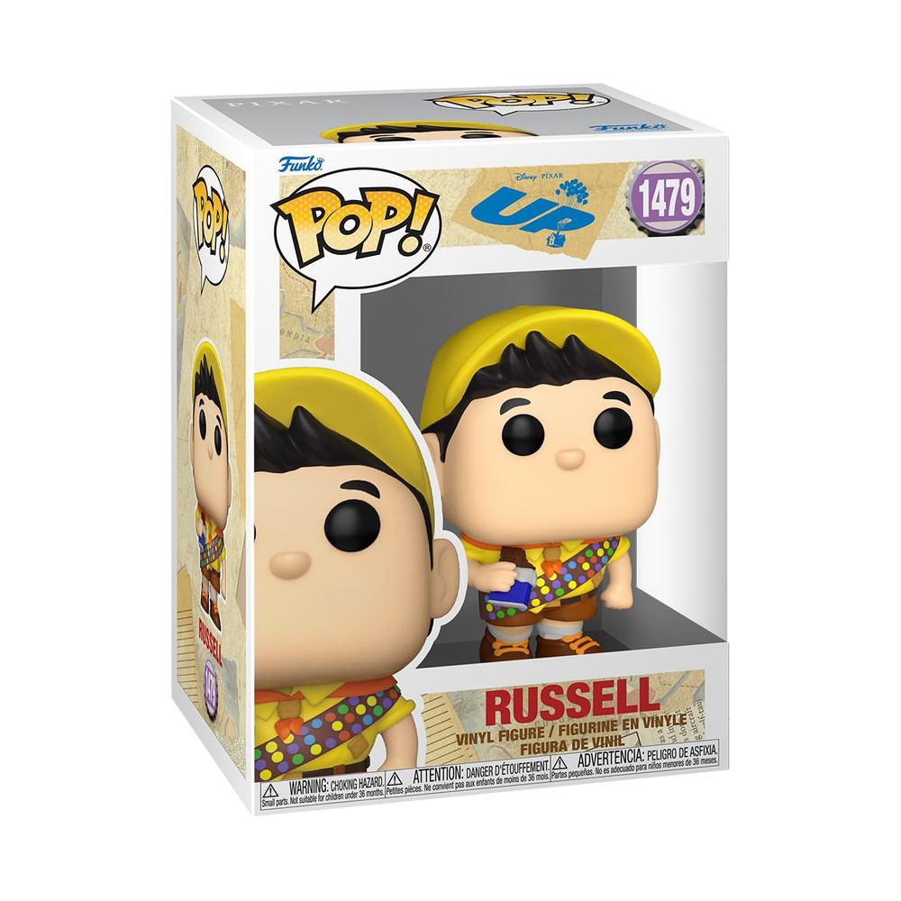 Funko Pop! Disney: UP - Russell - Up - Figura de