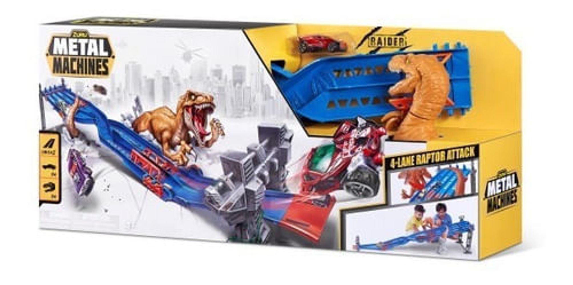 Metal Machines Pista 4 Carriles Road Rampage Serie 1 6740
