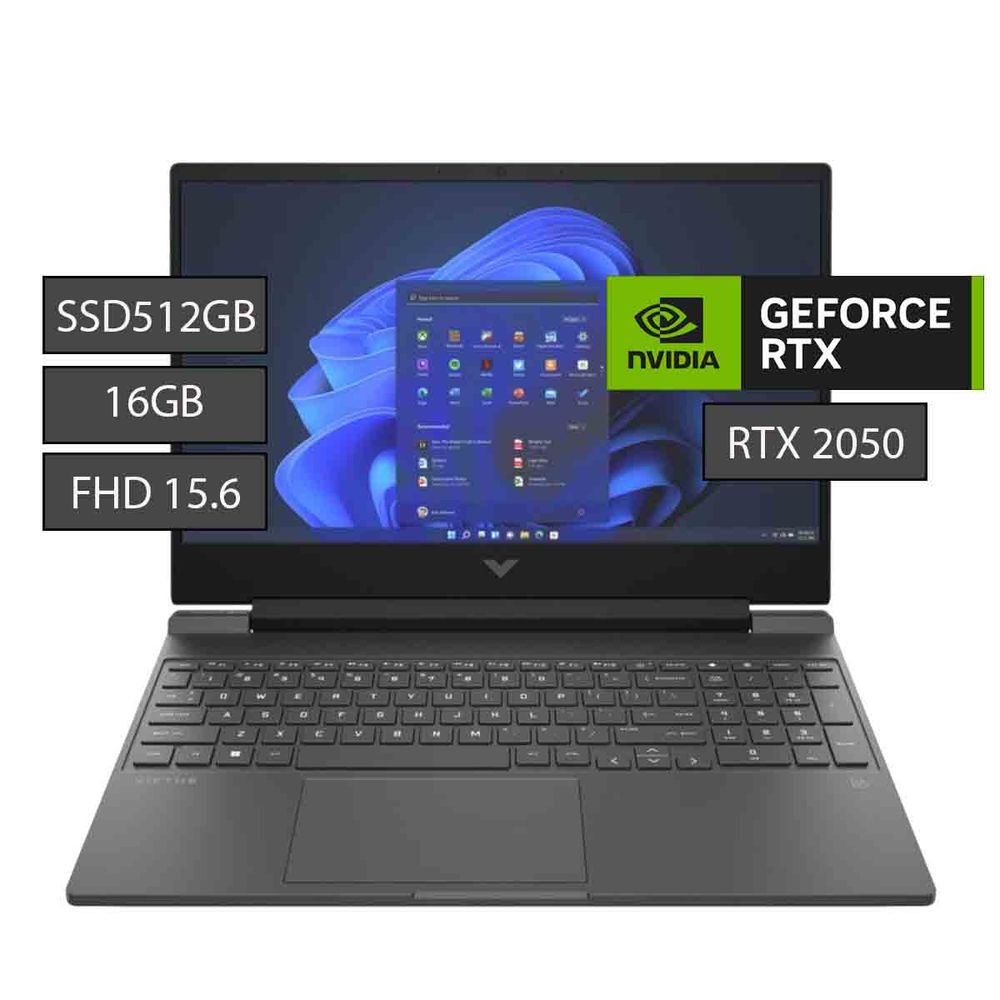 Hp Gamer Victus Amd Ryzen 5 Ssd512gb 16gb Rtx 2050 W11