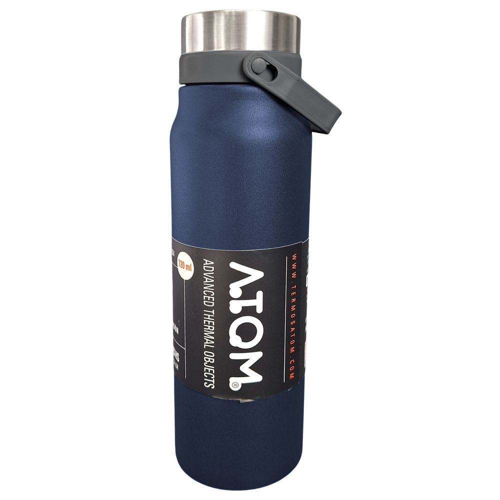 Botella Termica Active Atom Hermetica Acero Inoxidable Azul ACE5