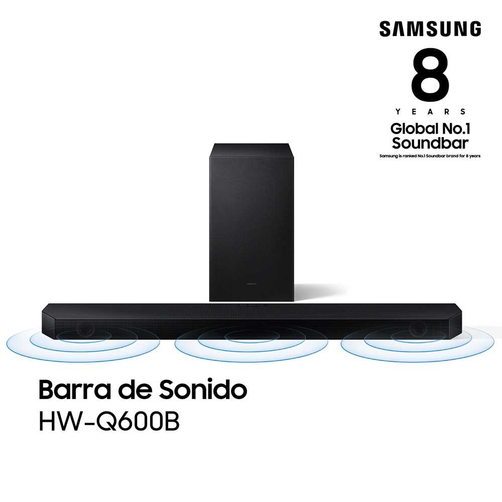 Barra de Sonido Subwoofer Samsung HW-Q600
