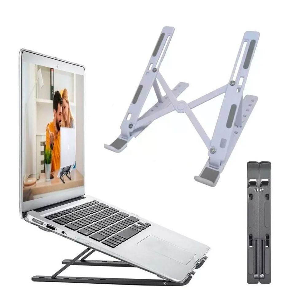 Soporte Base Tablet Notebook Ergonomico Regulable Plegable