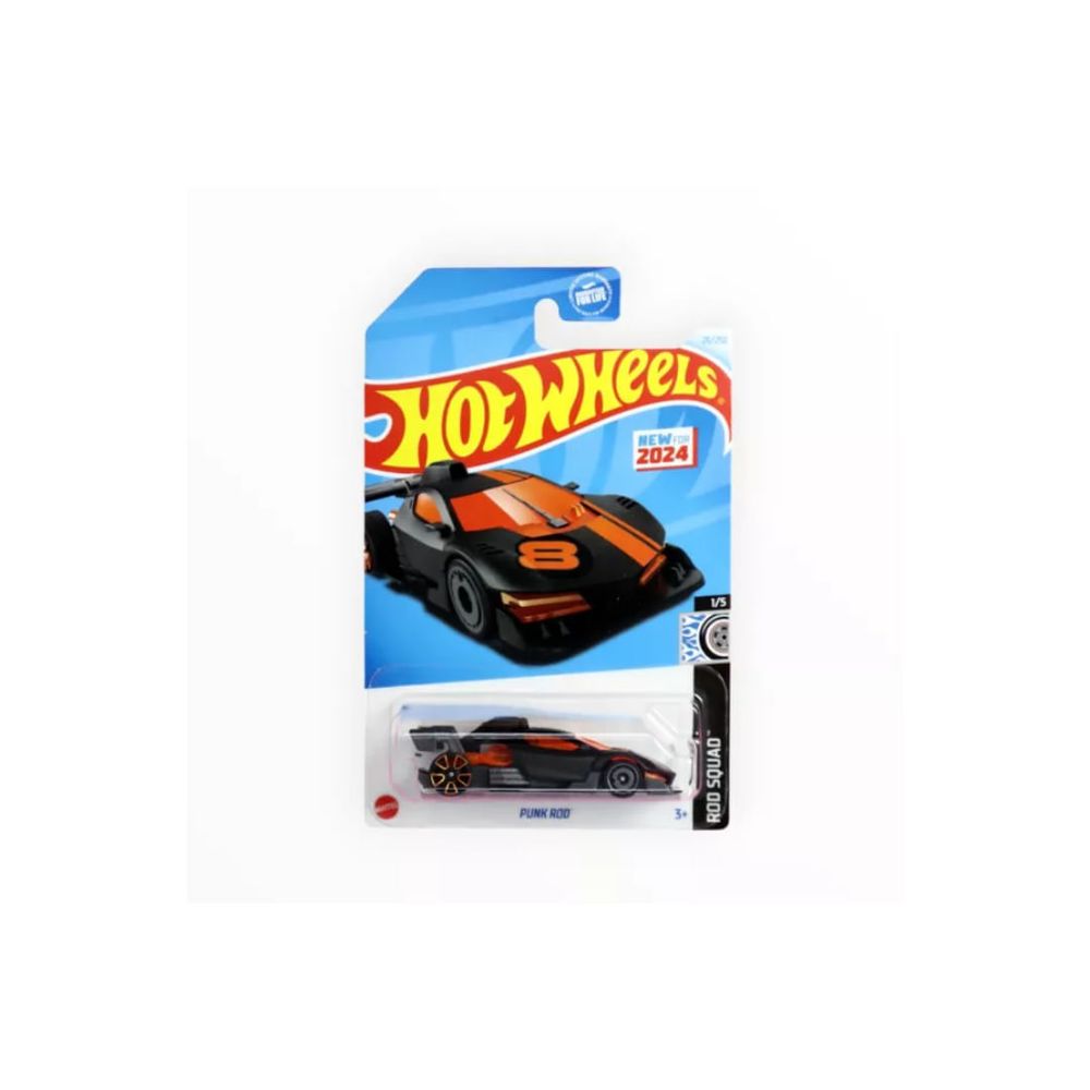 Hot Wheels De Colección Mattel C4982 - 10 Punk Rod Negro