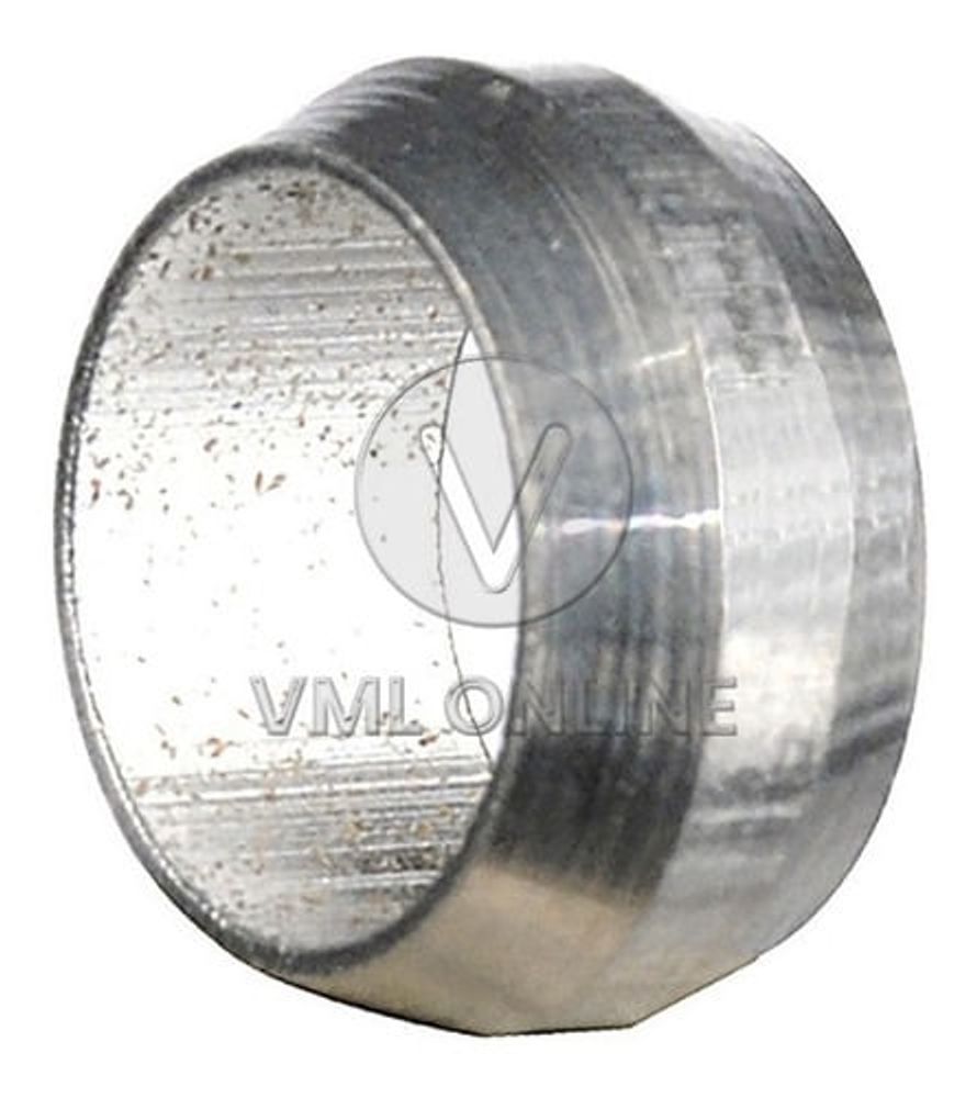 Virola Tuerca De 3/8 De Aluminio Gas Pack X100 Unidades