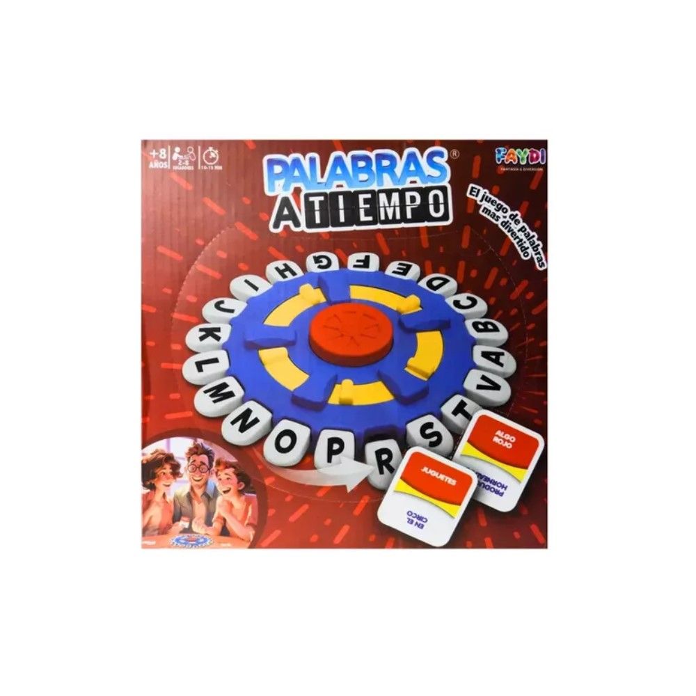 Juego De Mesa Palabras A Tiempo - Faydi