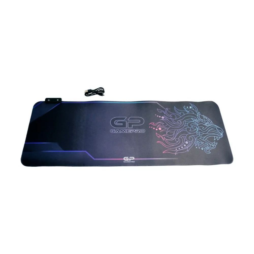 Mouse Pad Rgb Gamer Usb Luz Led 80x30 Cm Retroiluminado A108