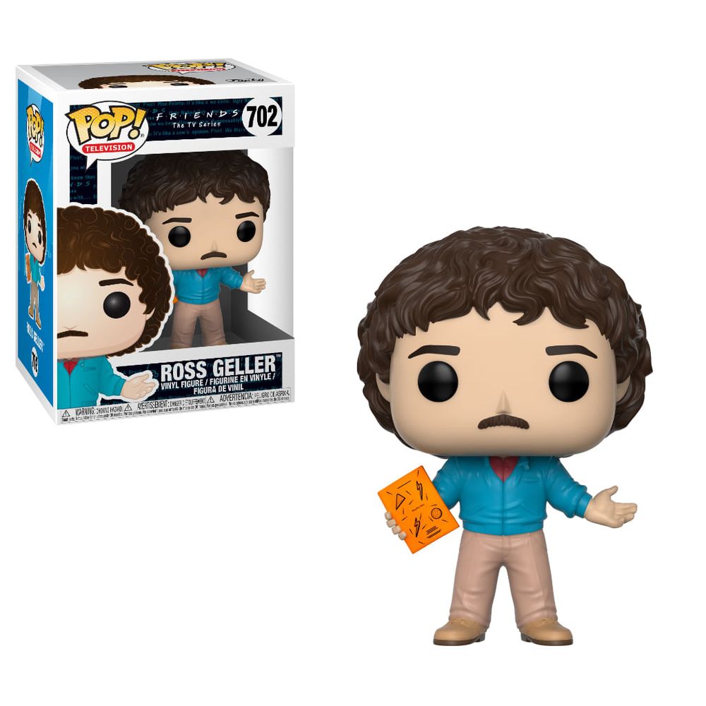 Funko Ross Geller With Moustache (702) - Friends (TV)