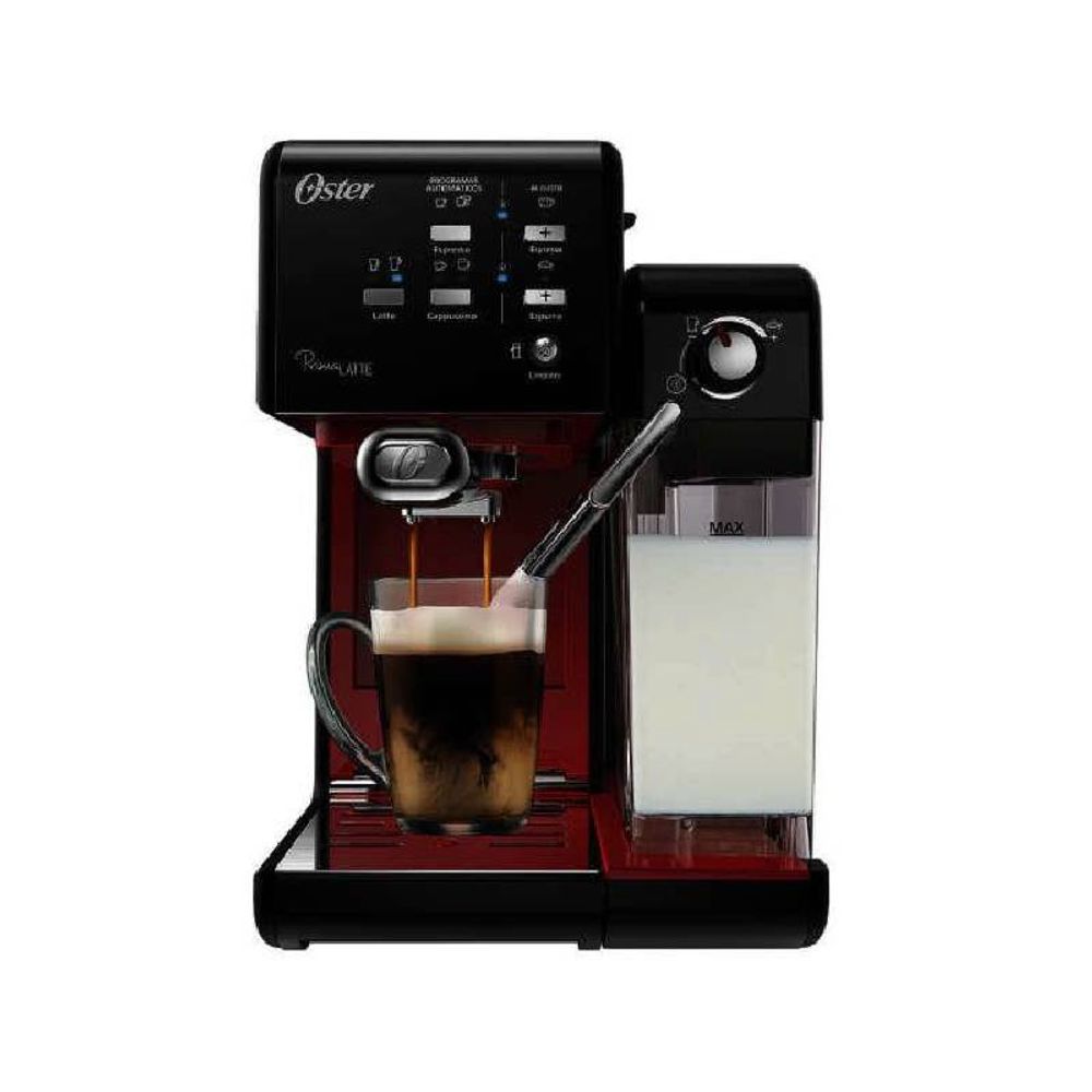 Cafetera Oster Expresso Em6701b - Roja 19 Bar 15lts Apto Nespresso