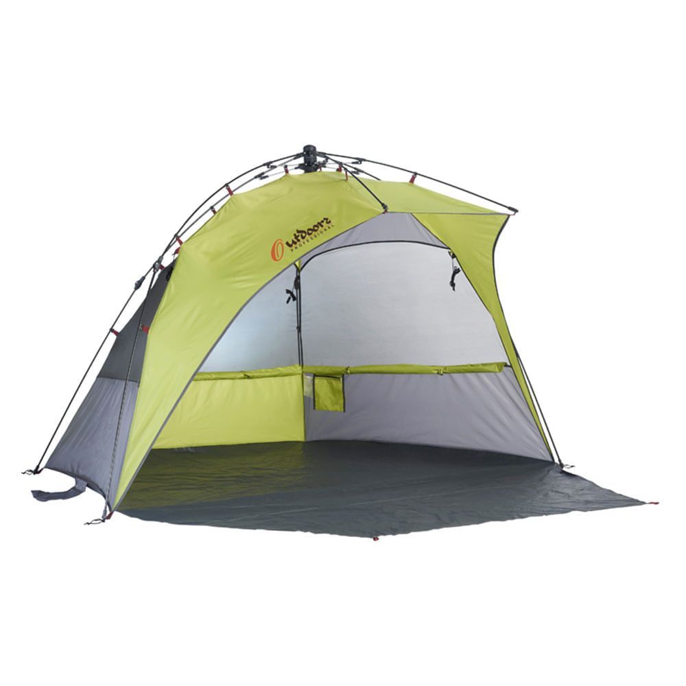 Carpa Playera Outdoors Professional Beach Sun 9010 Verde Para 2 Personas