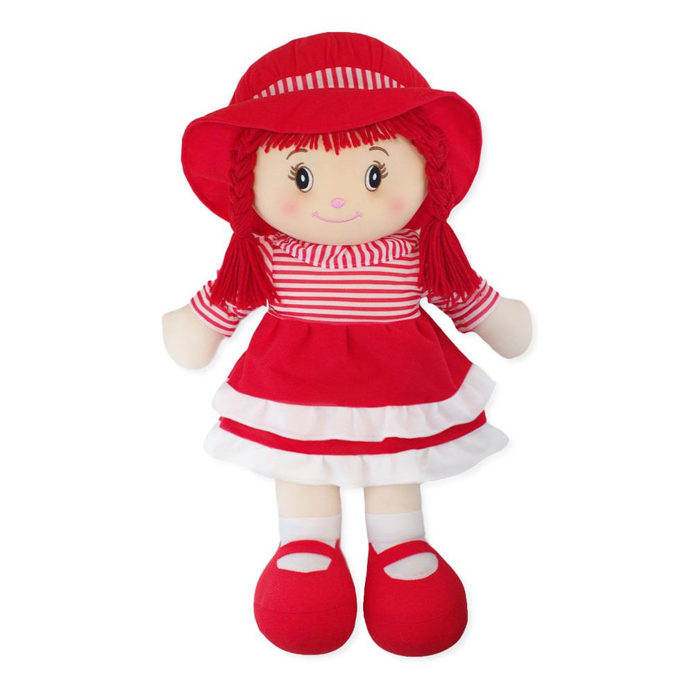 Muñeca Pepona Grande De Tela Marinette 60 Cm Plushy