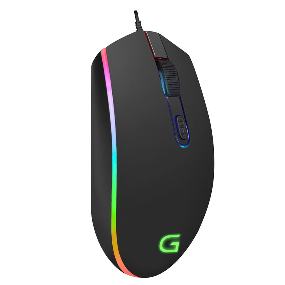 Mouse Gaming Gadnic M3 SHOOT USB Optical RGB