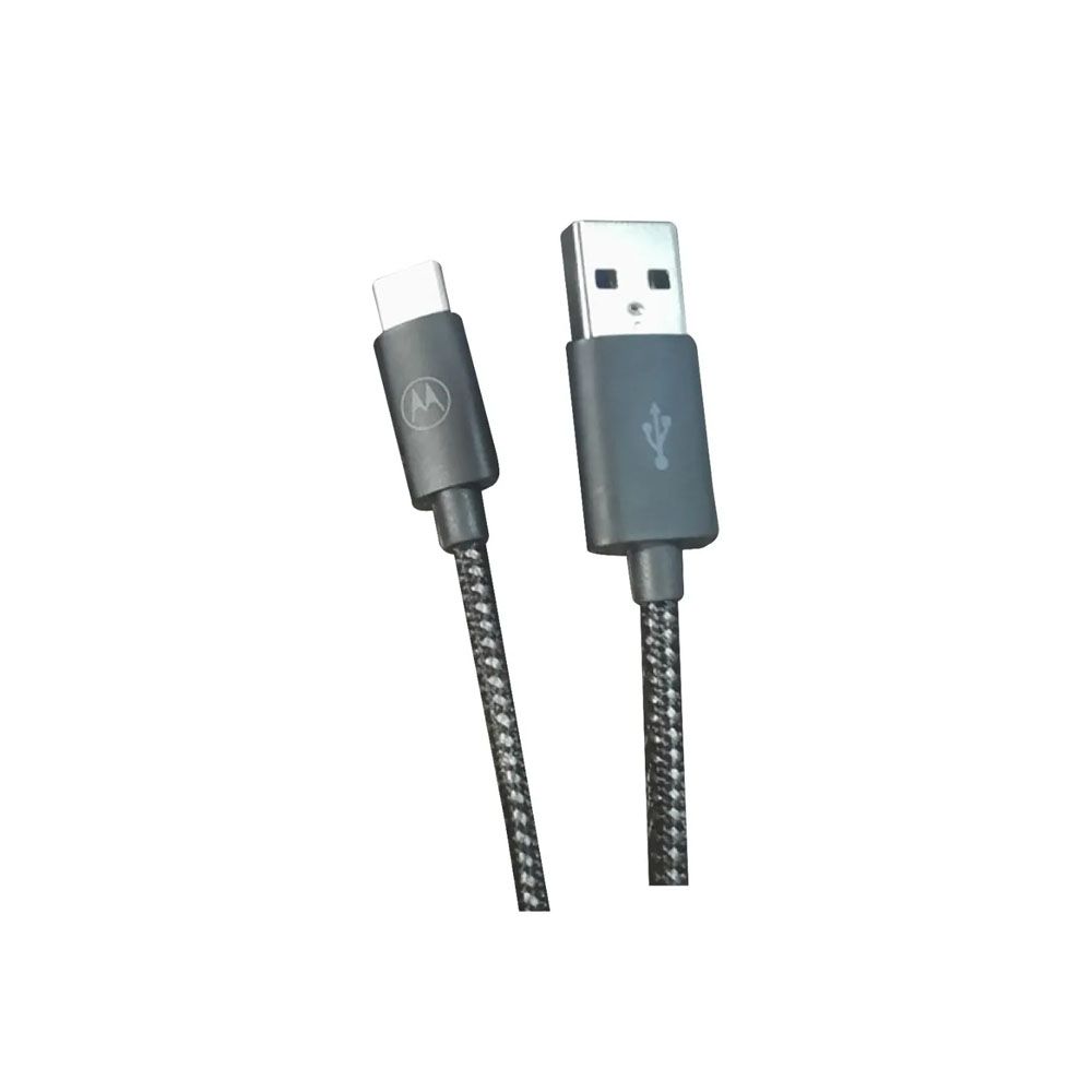 Cable de datos Motorola USB A-USB C 1.5Mts Tejido