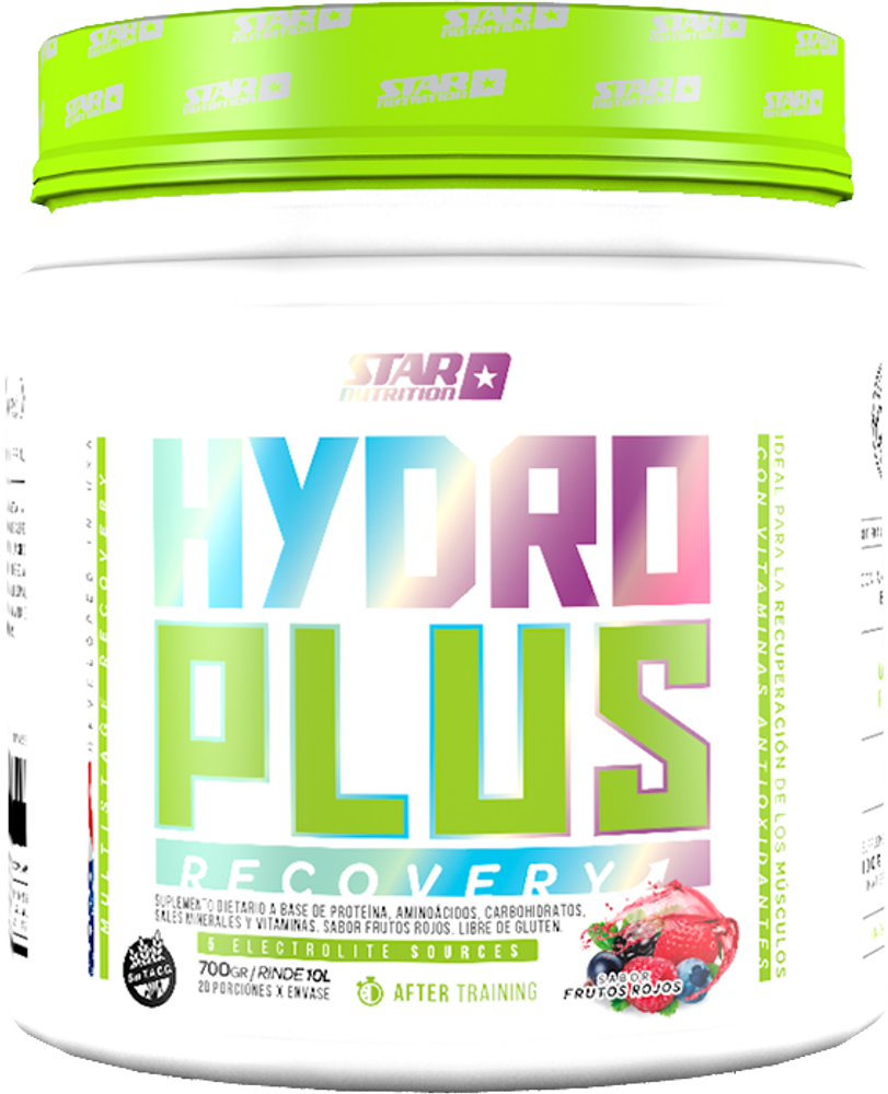 Hydro Plus Recovery 700 Gr Star Nutrition Bebida Isotónica Sabor Frutos ...