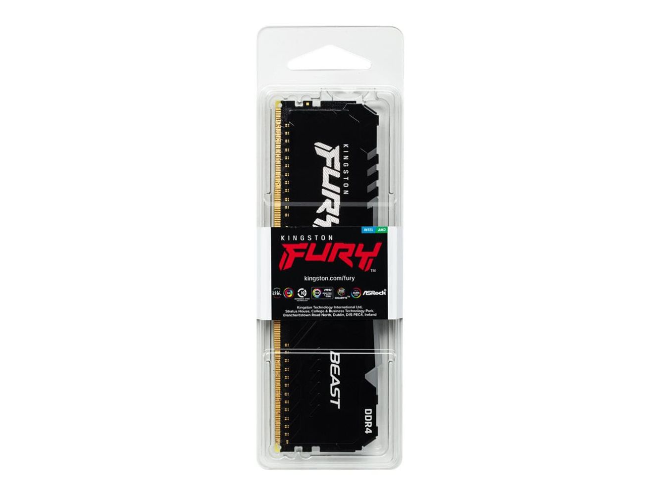 Memoria Ram Kingston 16GB 3200Mhz DDR4 FURY RGB