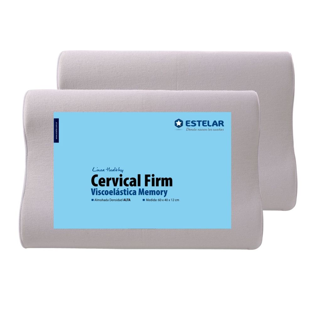 Almohada Cervical Estelar Cervical Firm Combo x 2 Unidades