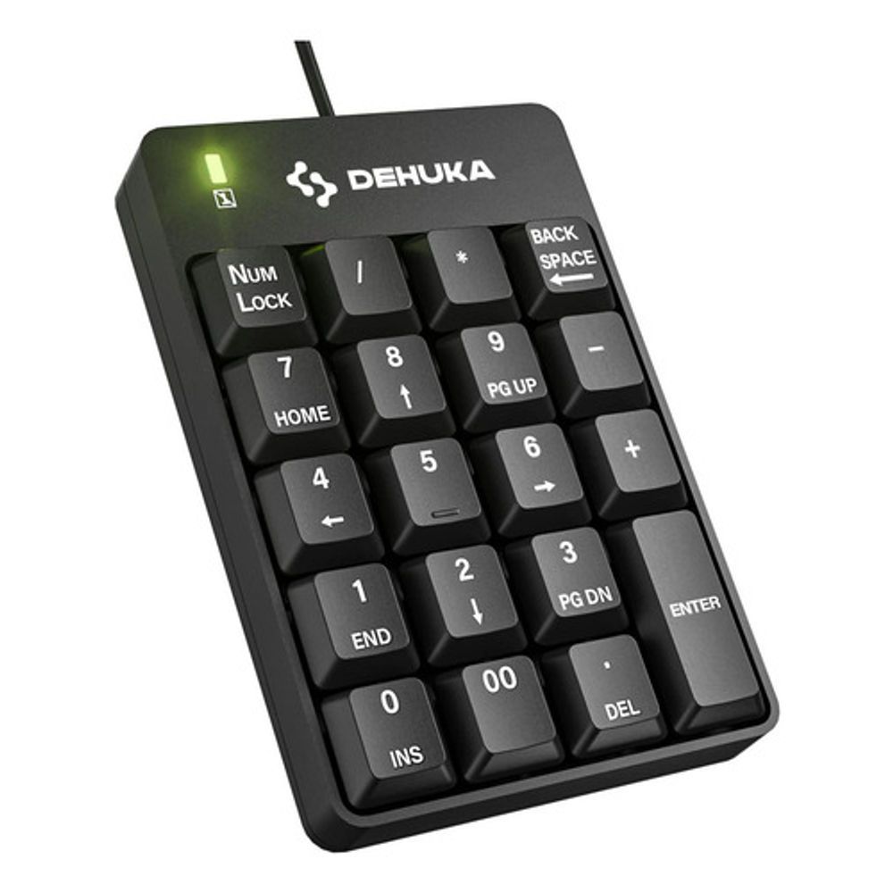 Teclado Numerico Usb Pc Notebook Dehuka Tk204