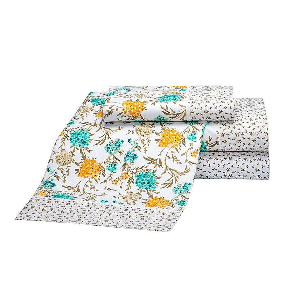 Juego de Sabanas Fiesta C/ Embozo (180 Hilos) - Trixis - Queen Size