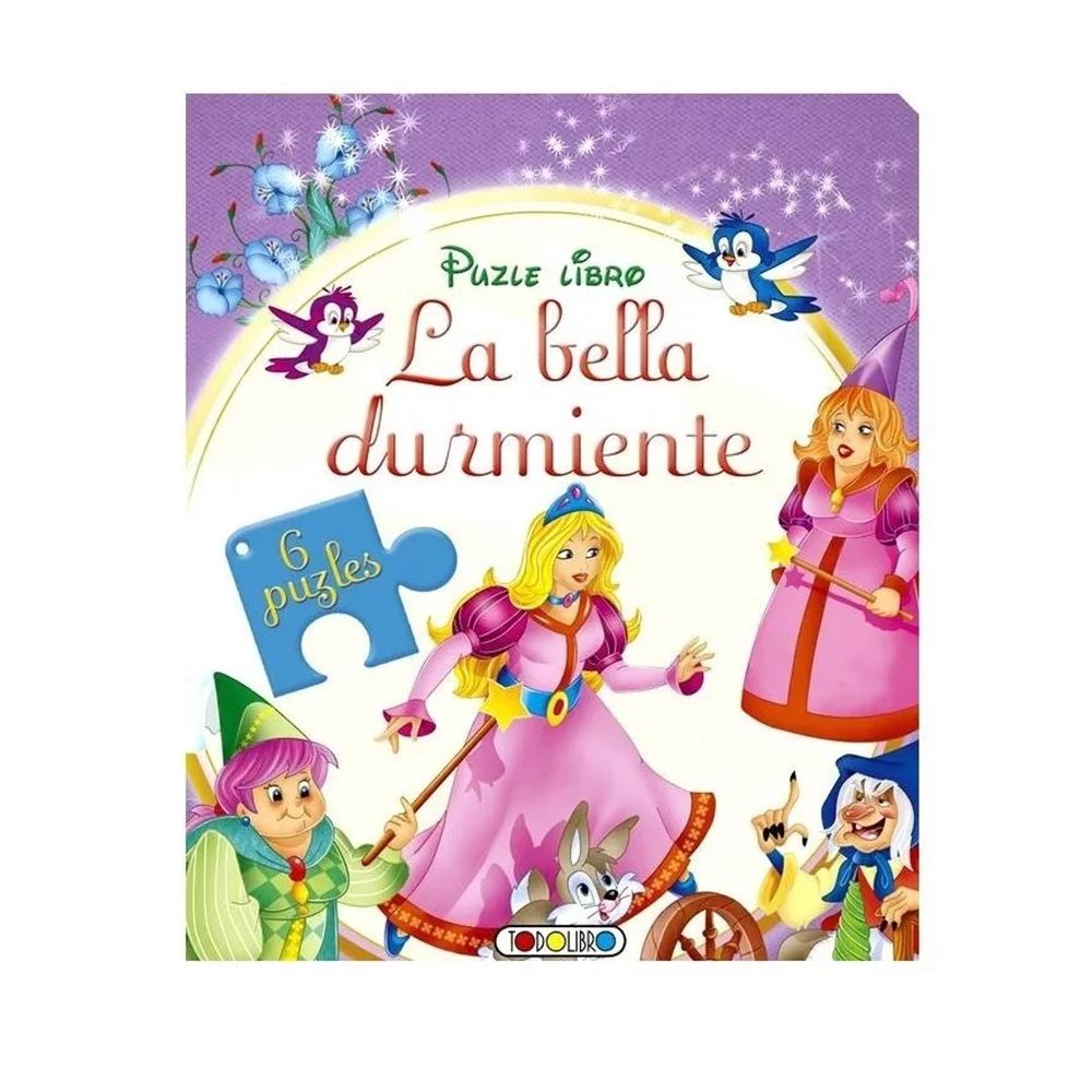 Libro La Bella Durmiente Puzzle Rompecabeza Pequeños Cuentos