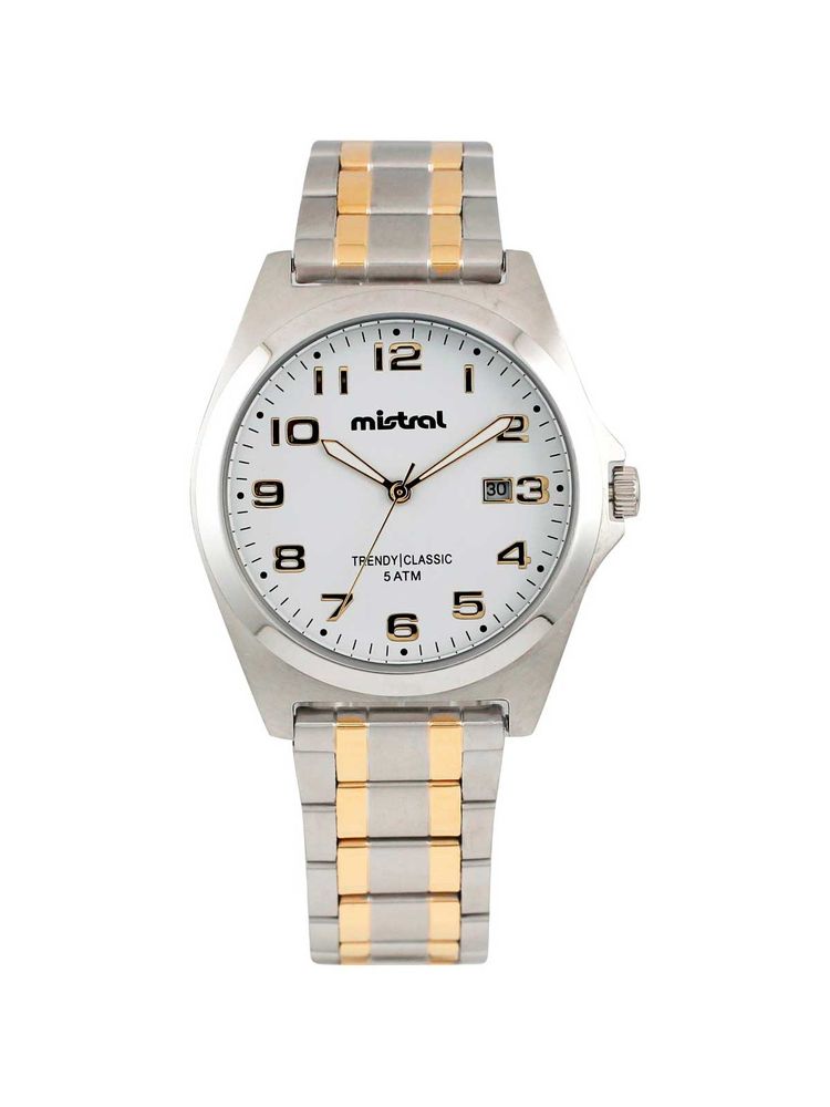 Reloj Mistral GMW-342 9B-Plateado con Dorado
