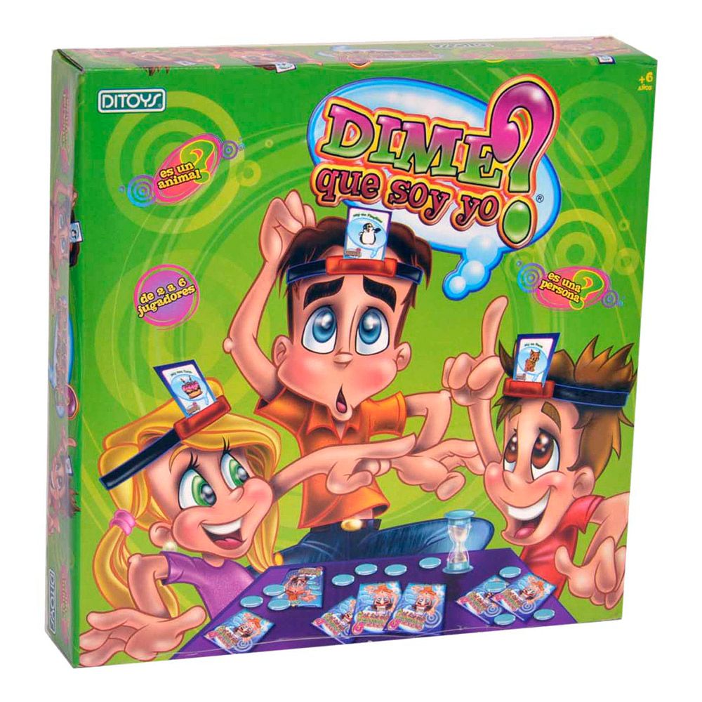 Juego de Mesa Ditoys Dime Quién Soy Yo