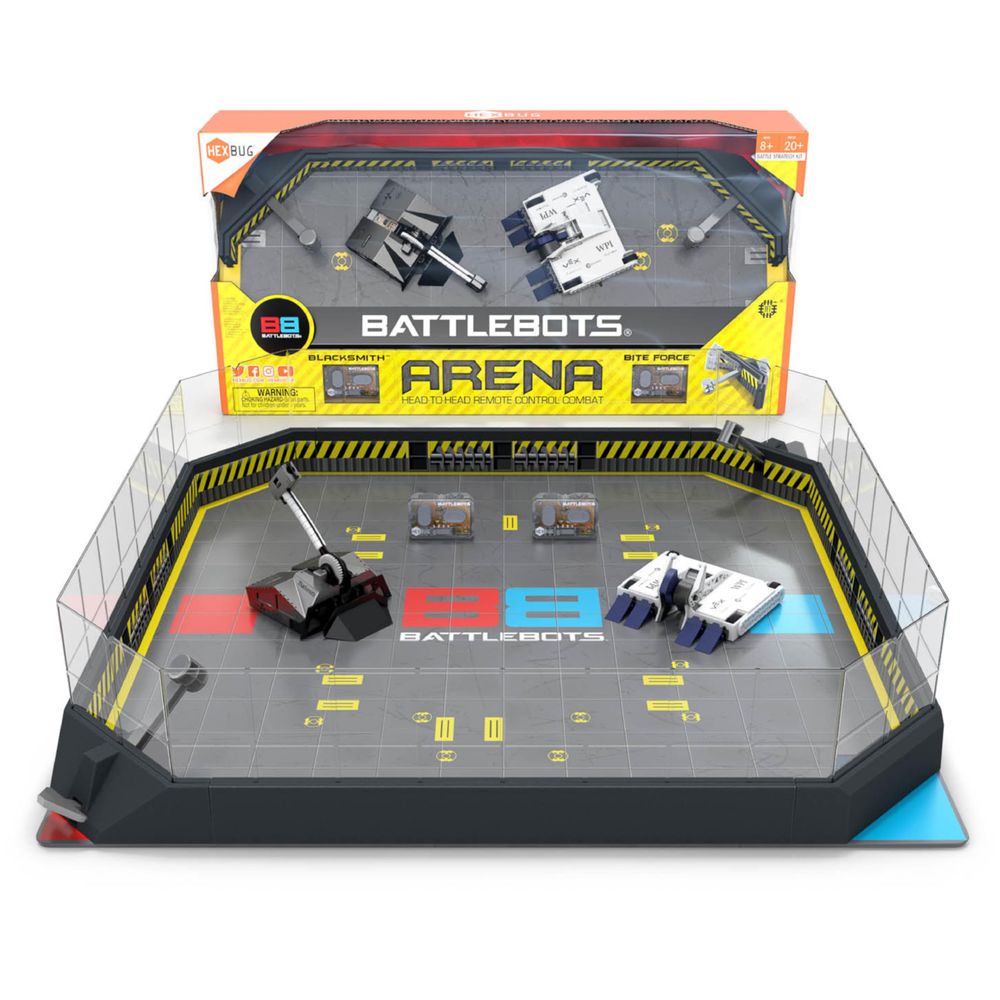 Robot Toys con control remoto HEXBUG BattleBots Arena Bite Force ...