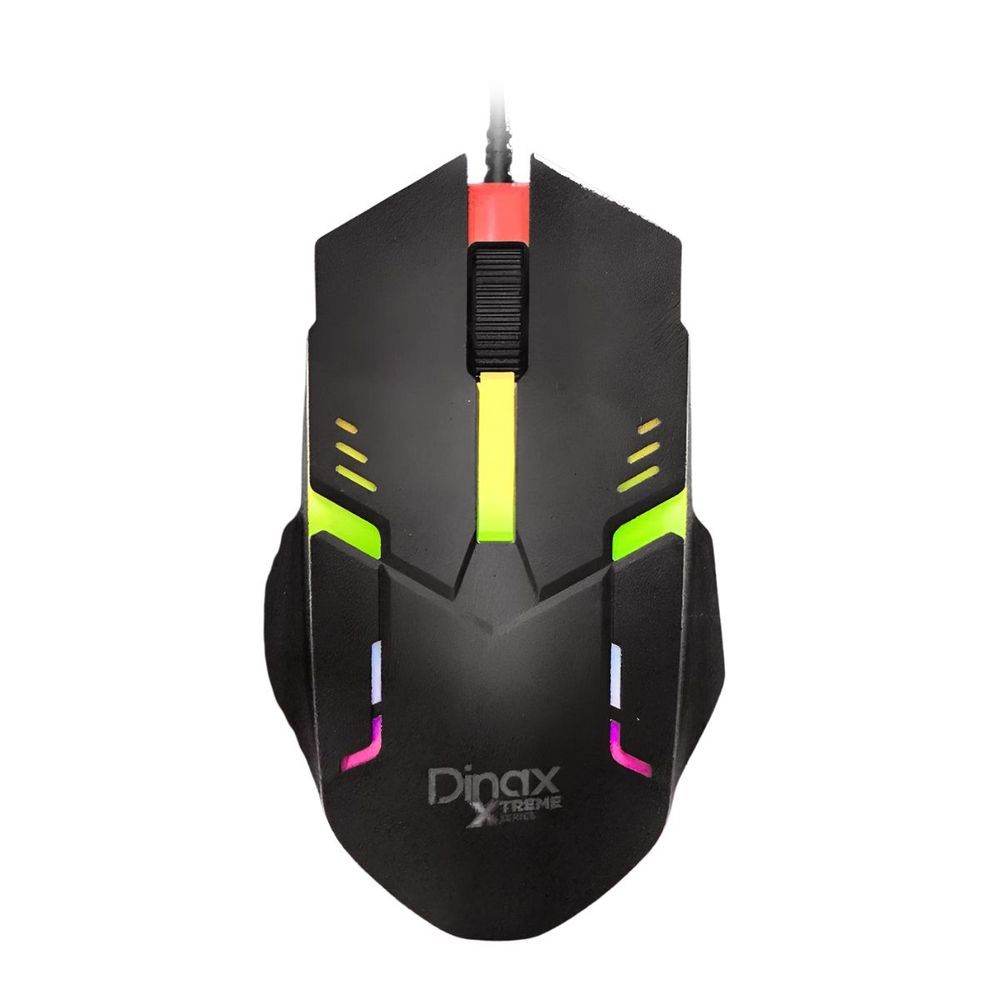 Mouse Gamer Retroiluminado Rgb 1200 Dpi DX-MOUX69 Dinax