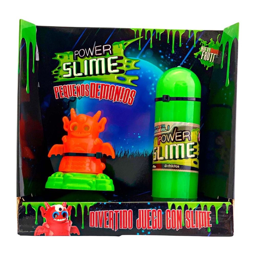Slime + 1 Muñeco Pequeño demonio - Power Slime