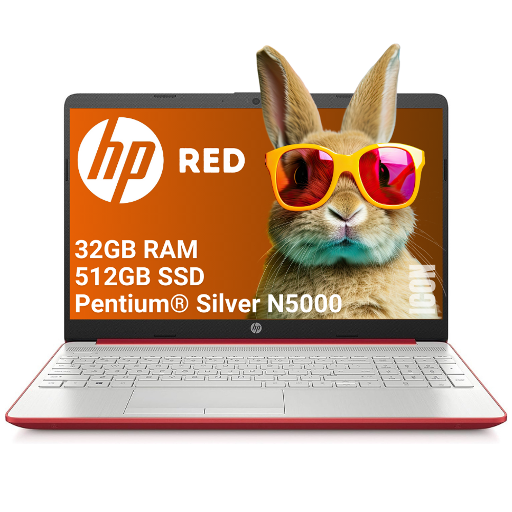 Notebook Hp Pavilion Intel N5000 512GB SSD 32gb RAM Scarlet Red Win11