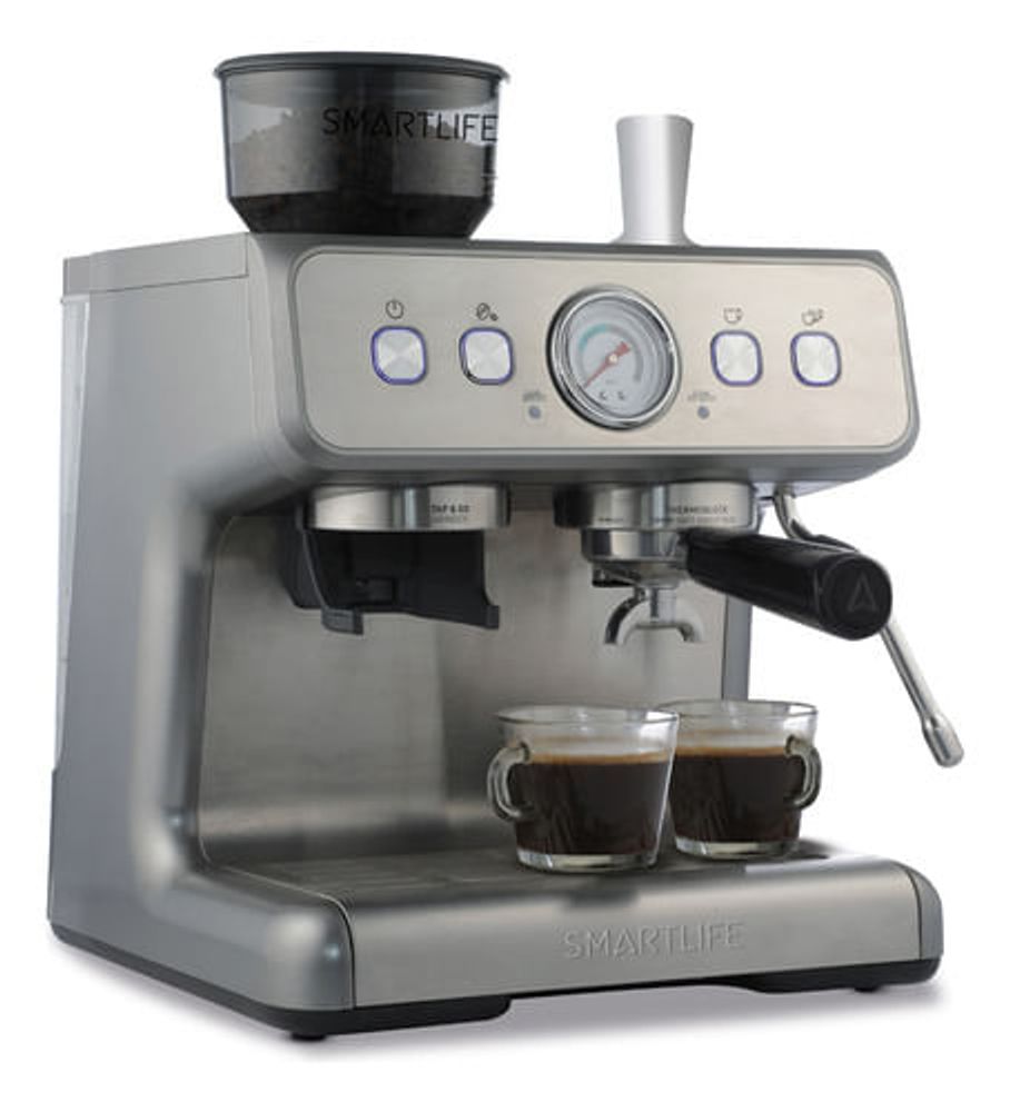 Cafetera Expresso Smartlife Con Molinillo Int. Accesorios