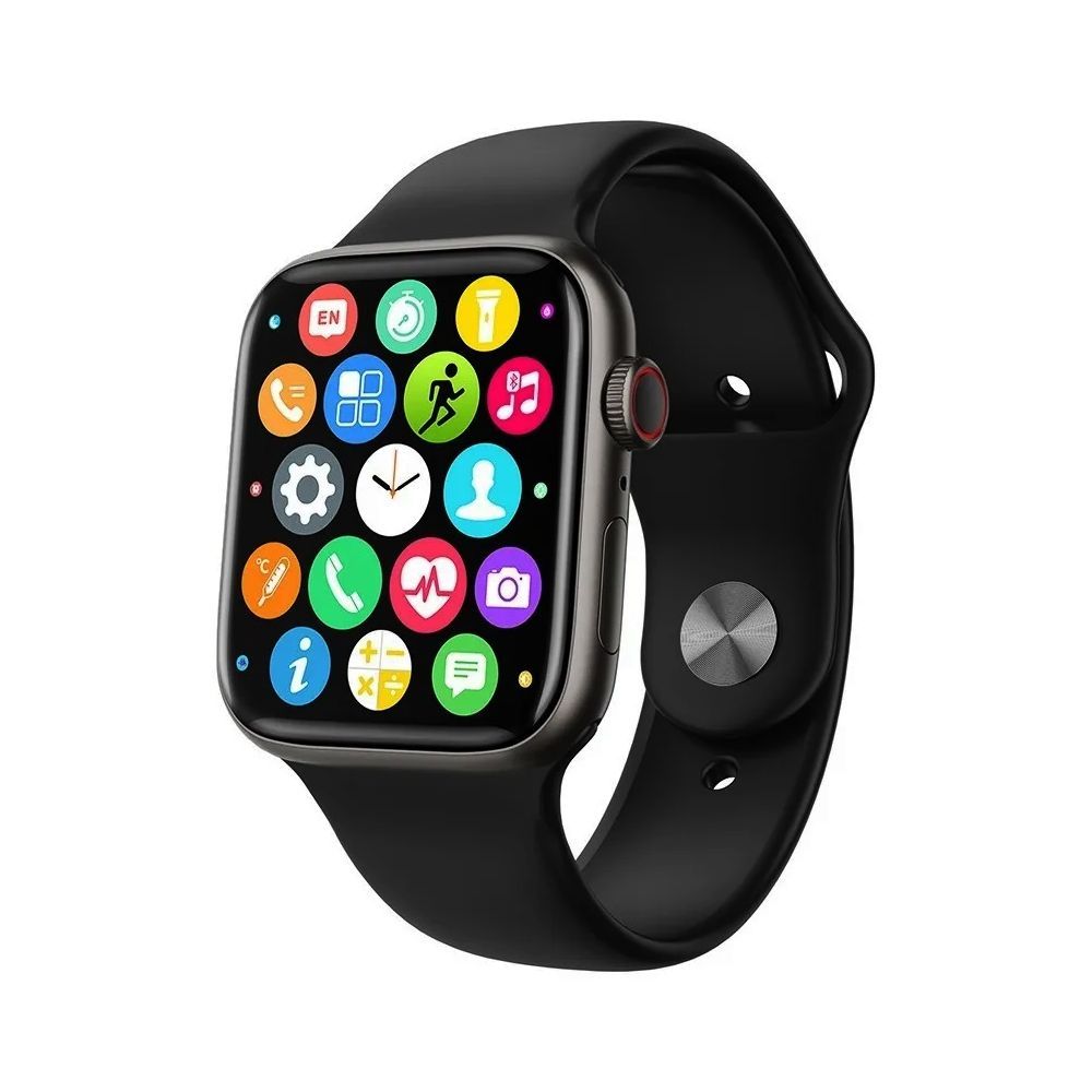 Reloj inteligente smartwatch I8 Android ios, color negro ideal deportes ...