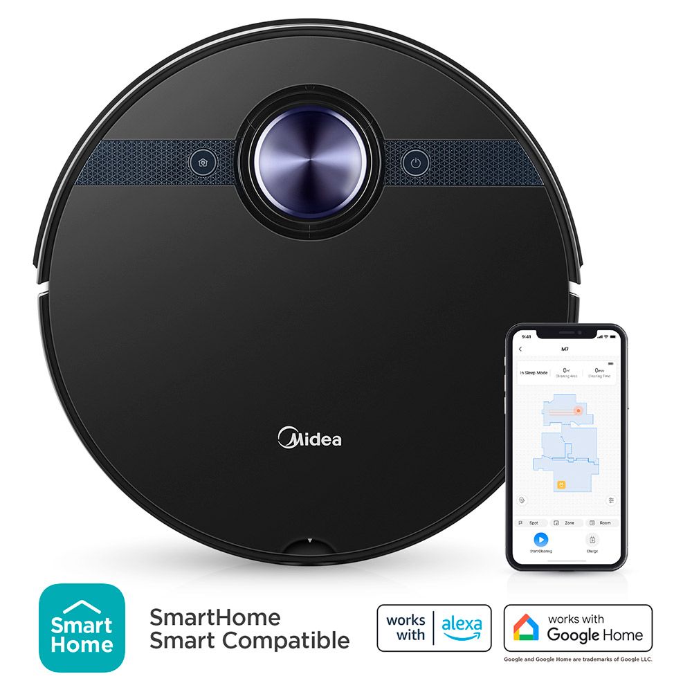 Aspiradora Robot Midea M7 Laser Smart Trapeadora