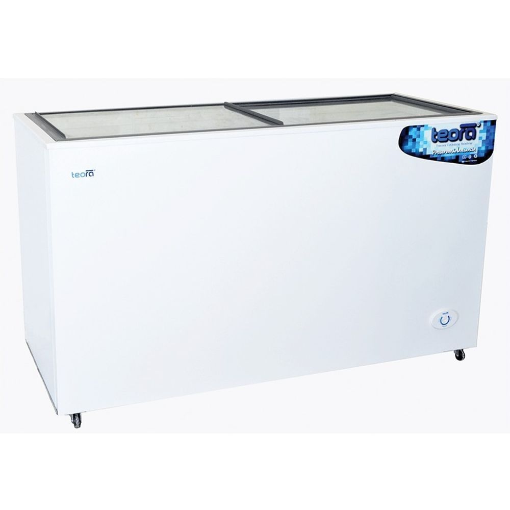 Freezer Horizontal Exhibidor Teora Fh550tv 542 Litros Dual