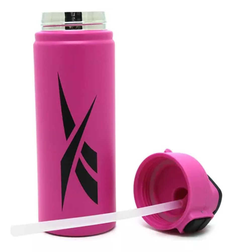 Termo Botella Deportiva Agua Termica Reebok 600 ml Doble Capa Acero ...