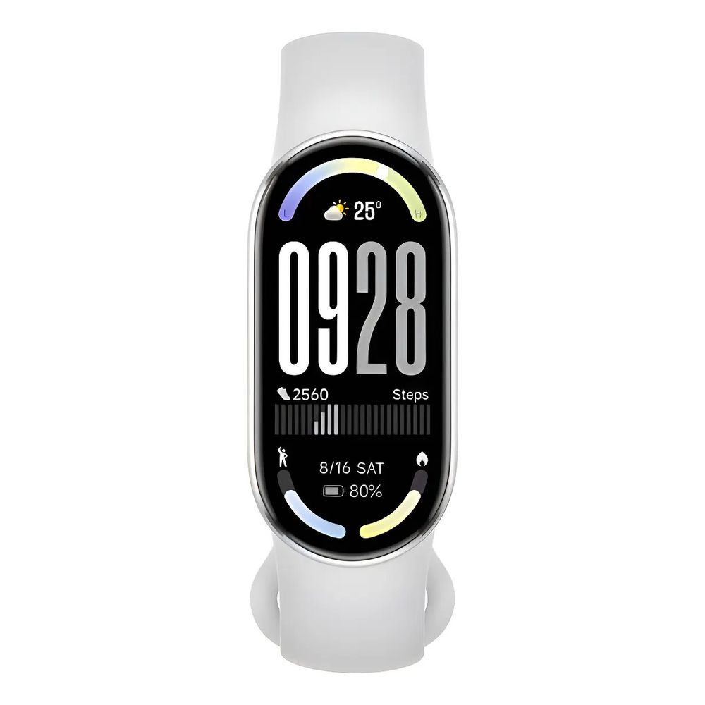 Xiaomi Smart Band 10 Plateado - Amoled 1,72"