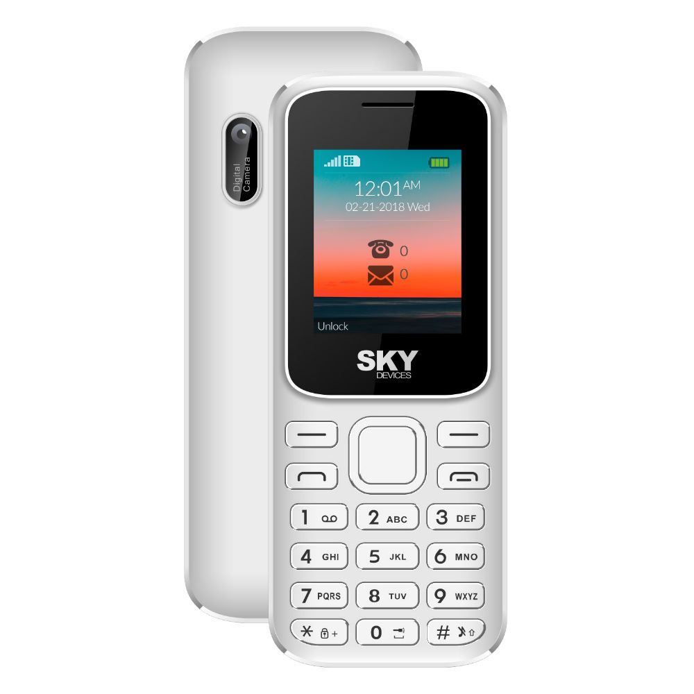 Celular Libre Sky F2 Prime Blanco