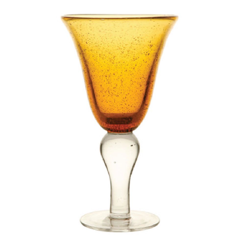 Copa Ambar de Vidrio Okko